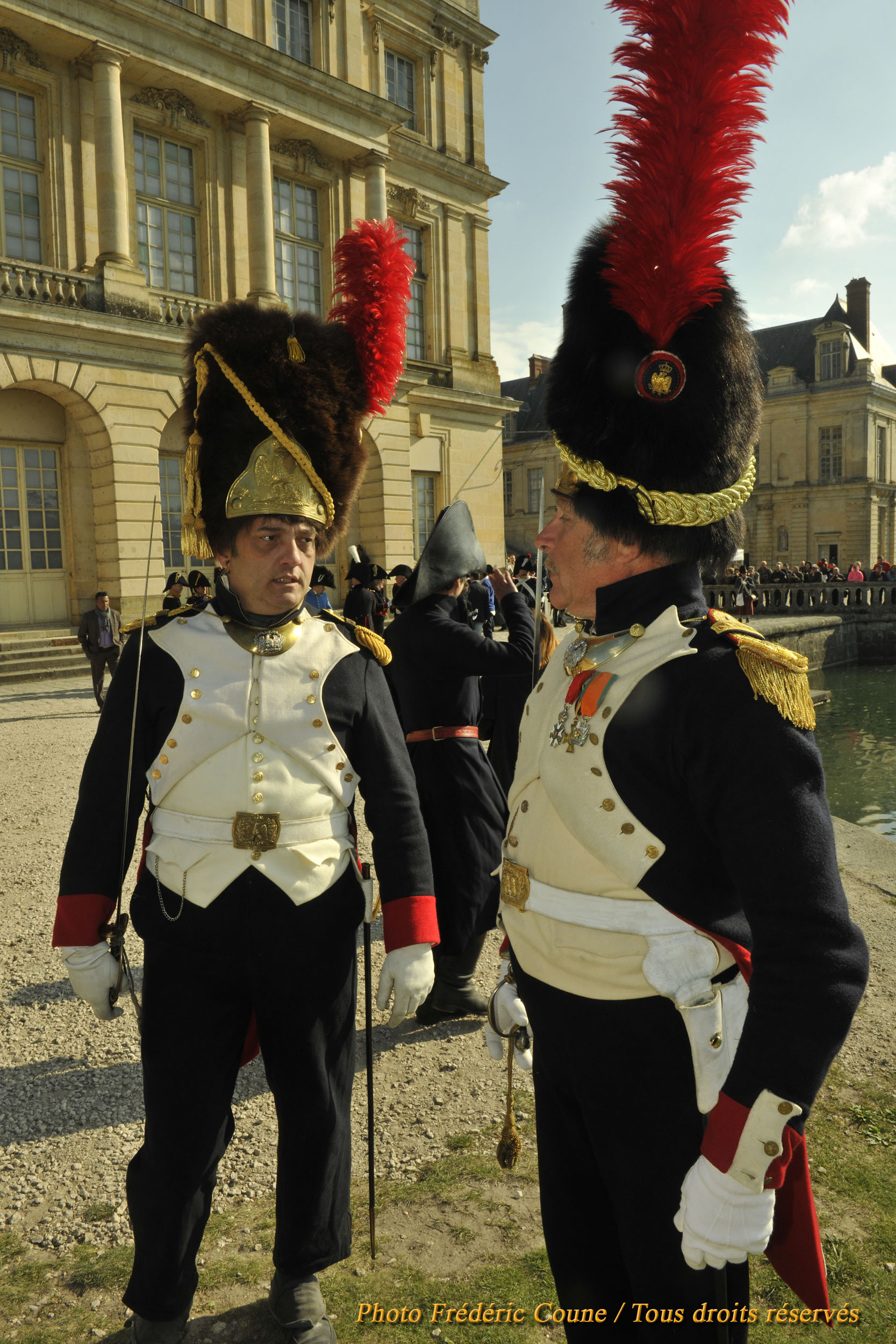 Officier du 1er régiment de grenadiers de la Garde Impériale