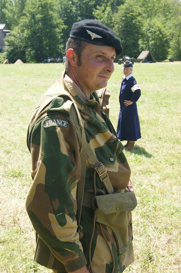 reconstitution d'un uniforme de SAS