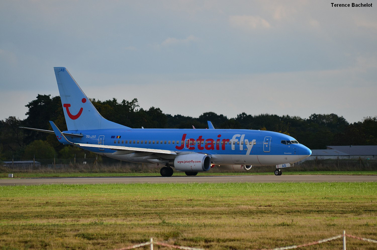 [25/10/2014] Boeing 737-700 (OO-JAS) Jetairfly avec Sharklets