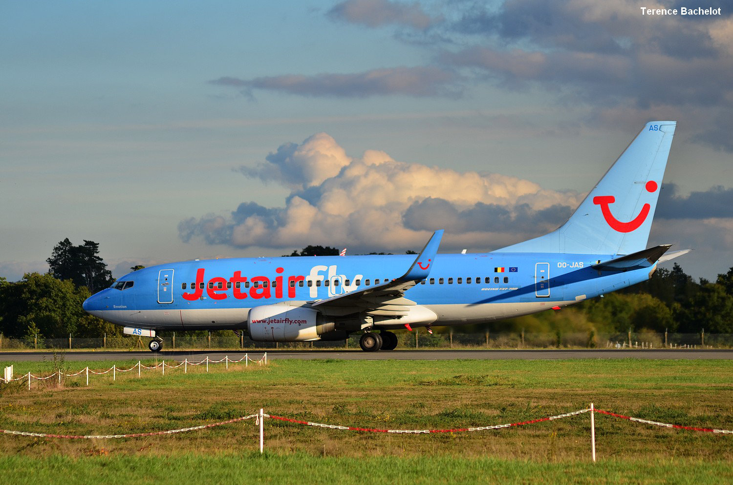 [25/10/2014] Boeing 737-700 (OO-JAS) Jetairfly avec Sharklets