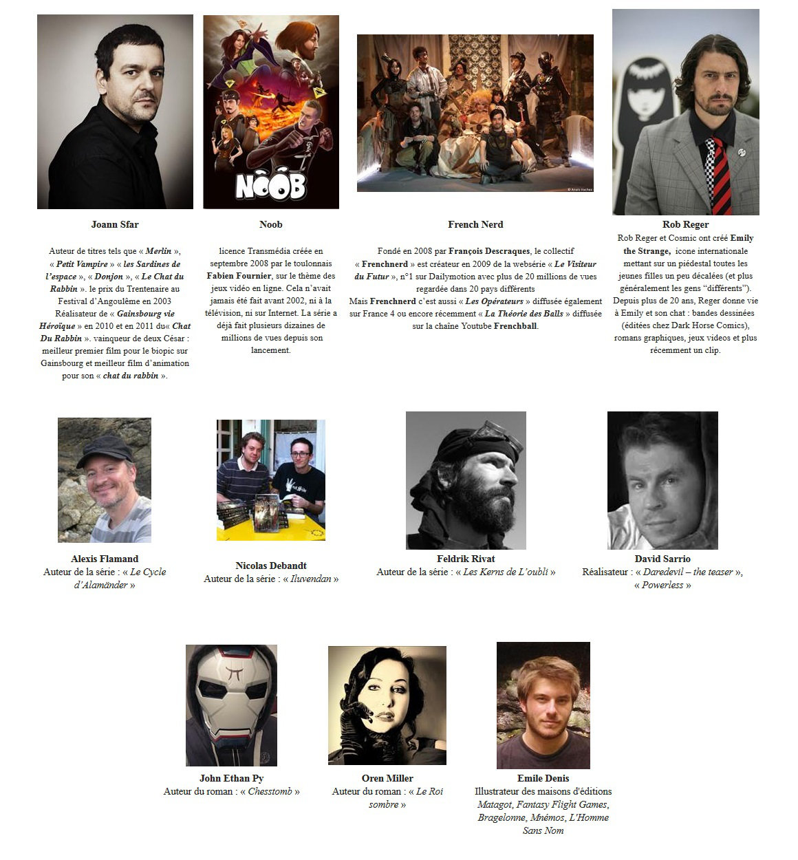 Comic Con Paris : les premiers invités confirmés