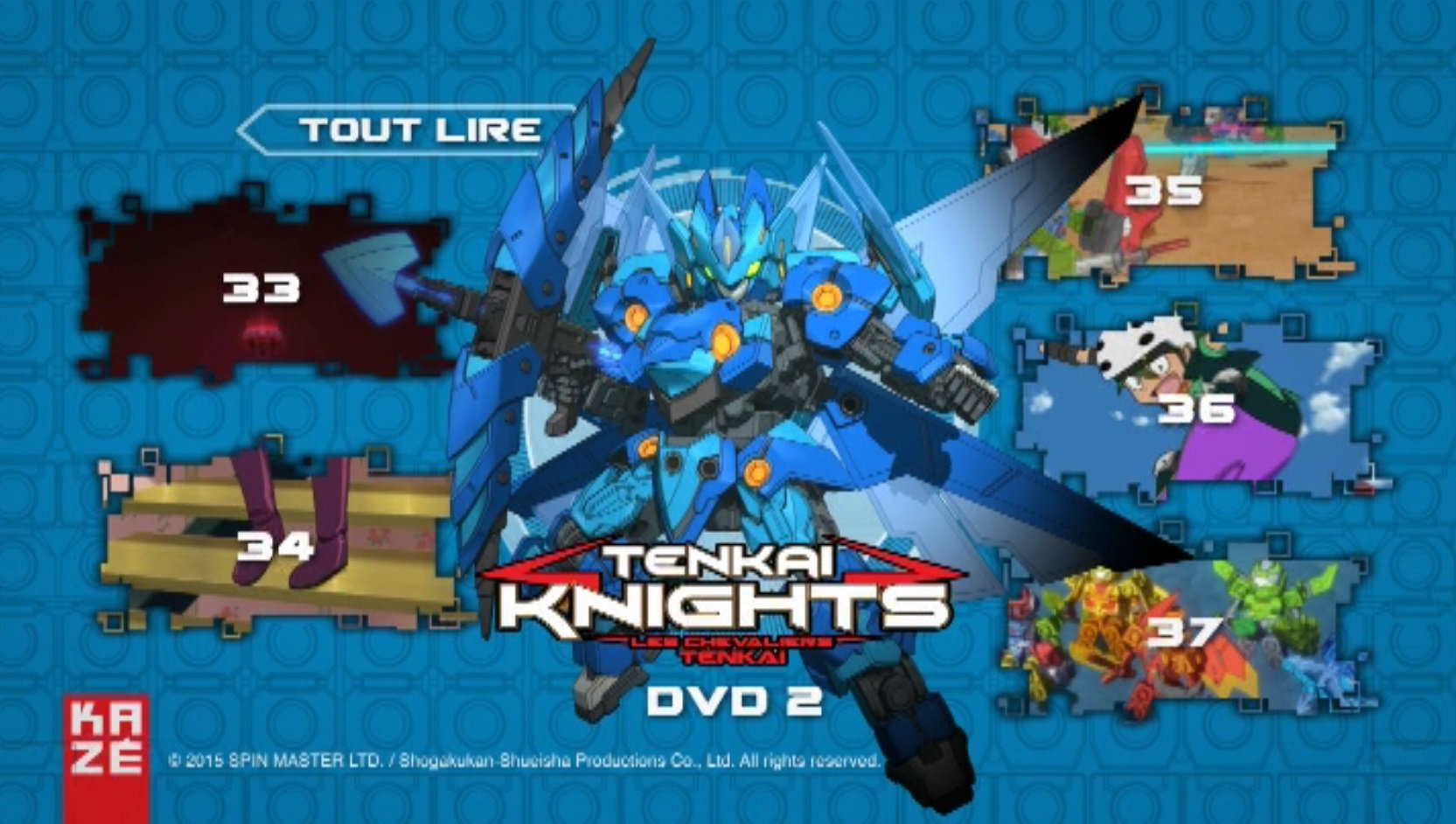 Tenkai Knights – Les Chevaliers Tenkai (Box 2) : Test DVD