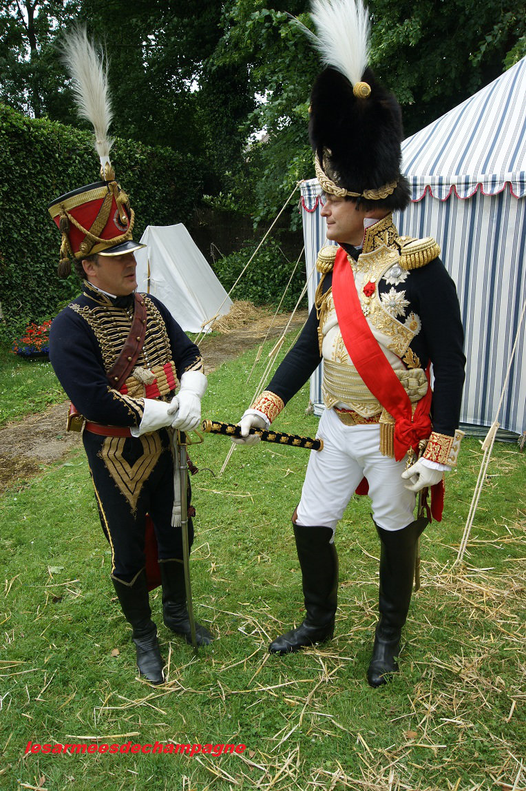 Reconstitution de l'uniforme de colonel-général des grenadiers (Davout)