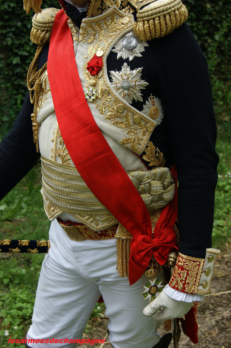 Reconstitution de l'uniforme de colonel-général des grenadiers (Davout)