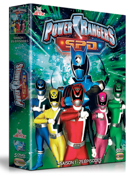 Power Rangers SPD : Test DVD