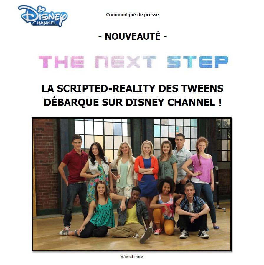The Next Step arrive sur Disney Channel