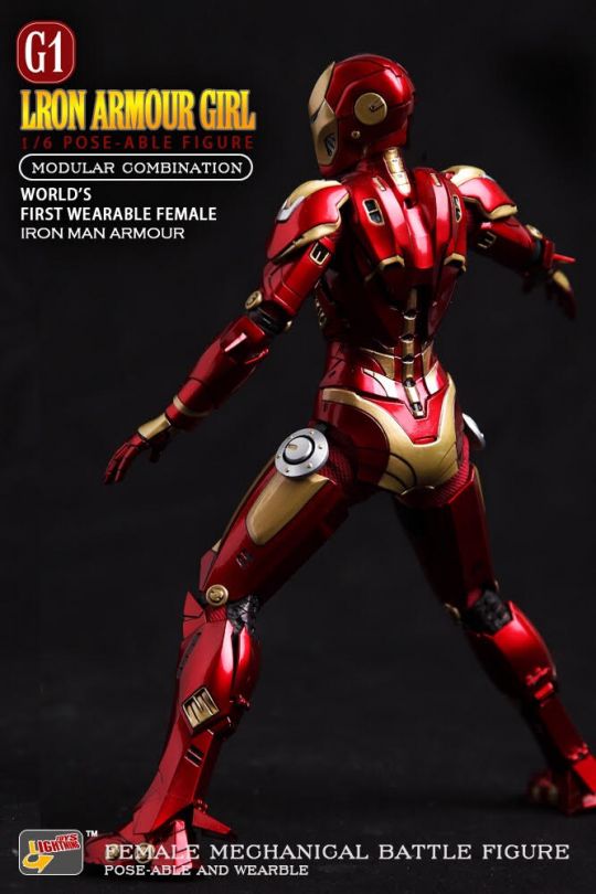 LIGHTNING TOYS - LRON ARMOUR GIRL