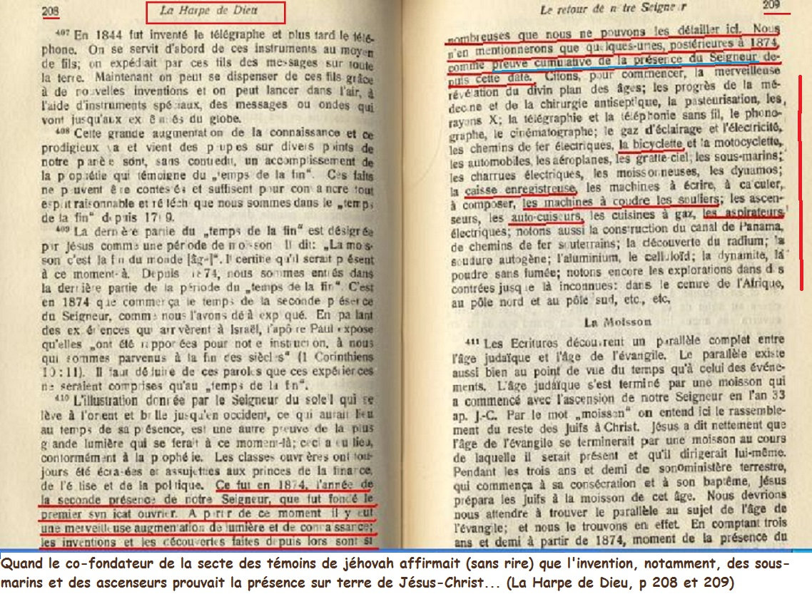 aperçu doctrinal des témoins de Jéhovah, Christian Piette - Page 2