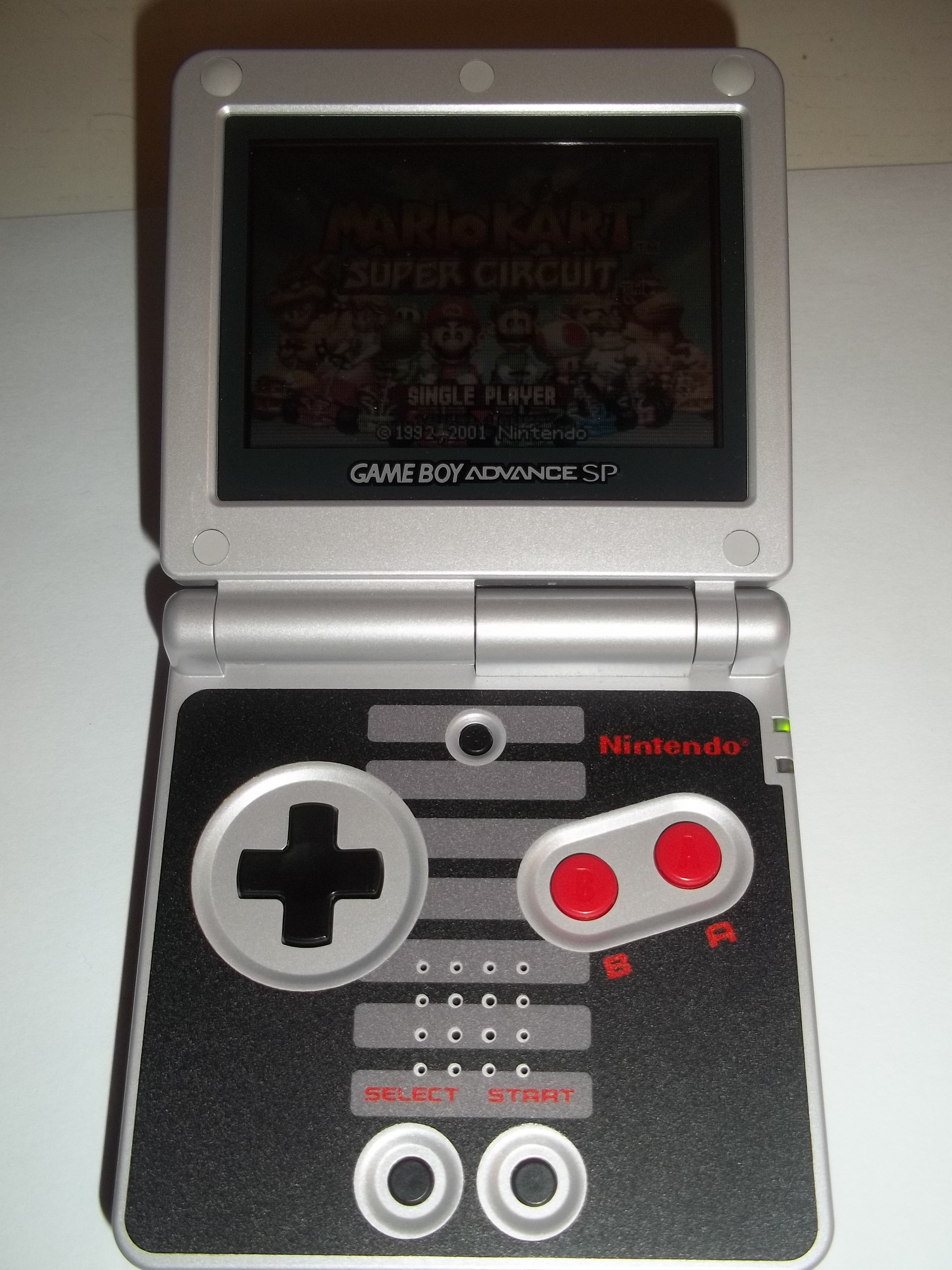 [EST] GBA SP classic Nes edition + jeux GBA, GBC, GB