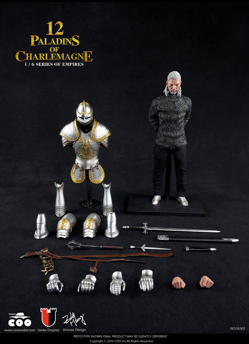 COOMODEL - EMPIRE SERIES - 12 PALADINS of CHARLEMAGNE (SE003)