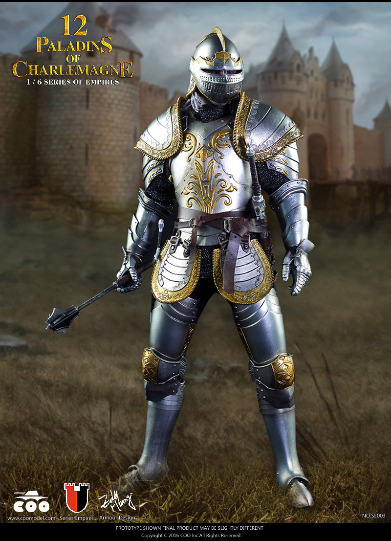 COOMODEL - EMPIRE SERIES - 12 PALADINS of CHARLEMAGNE (SE003)