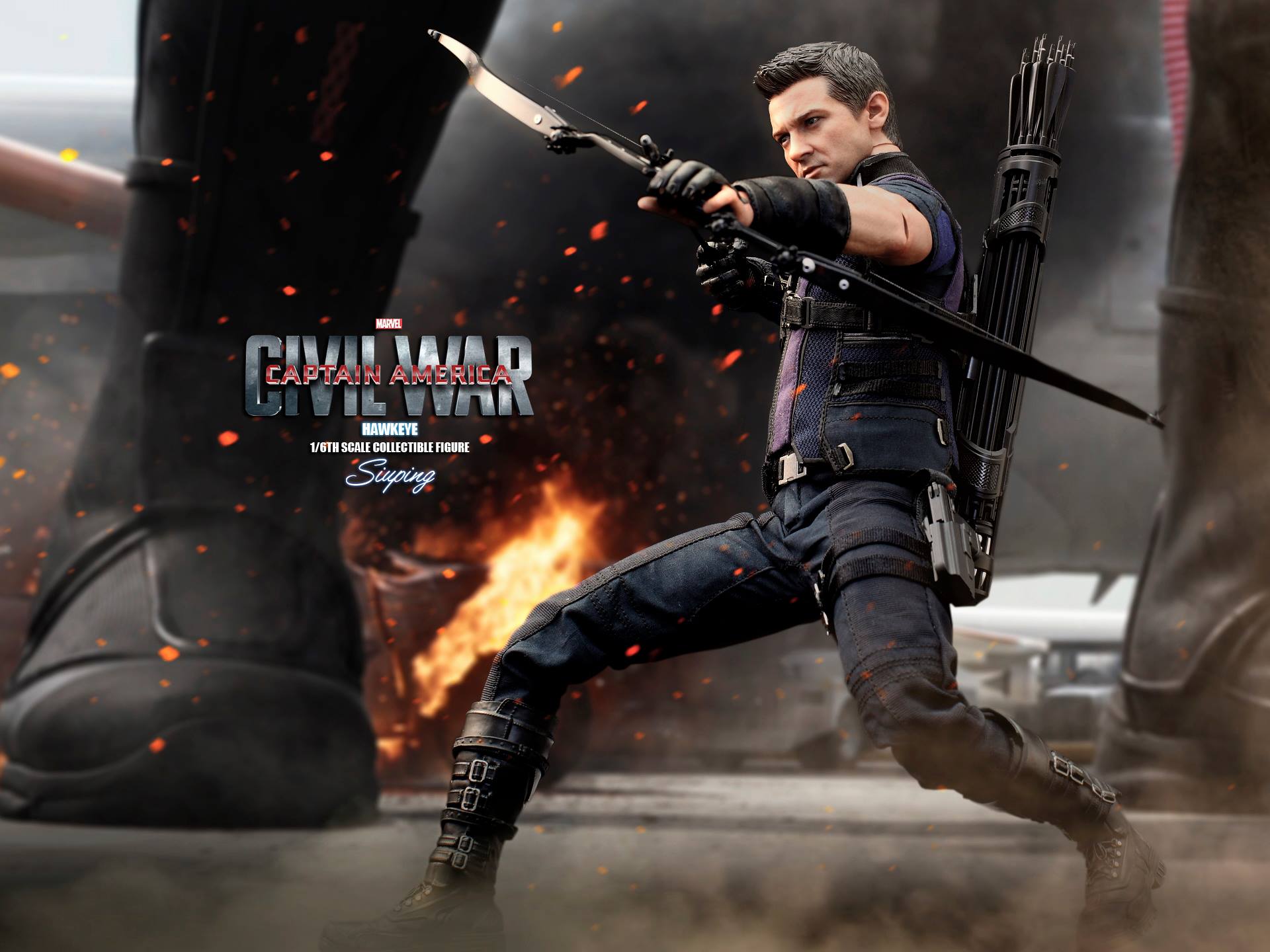 CAPTAIN AMERICA : CIVIL WAR - HAWKEYE (MMS358)