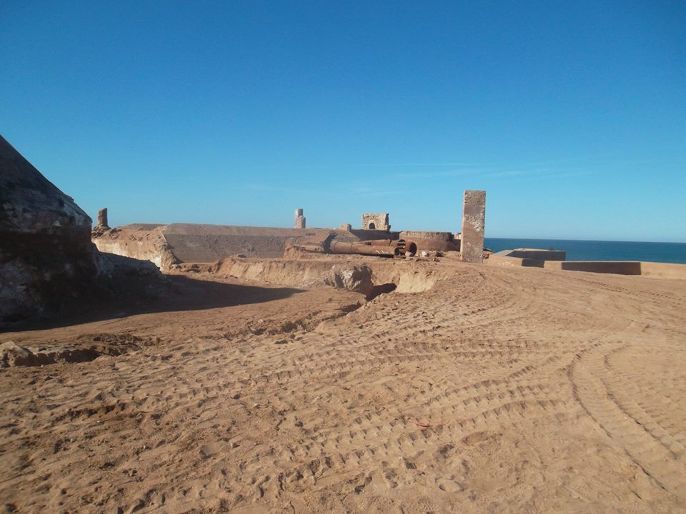 RABAT. LE CHANTIER DE FORT HERVE. 10/14.