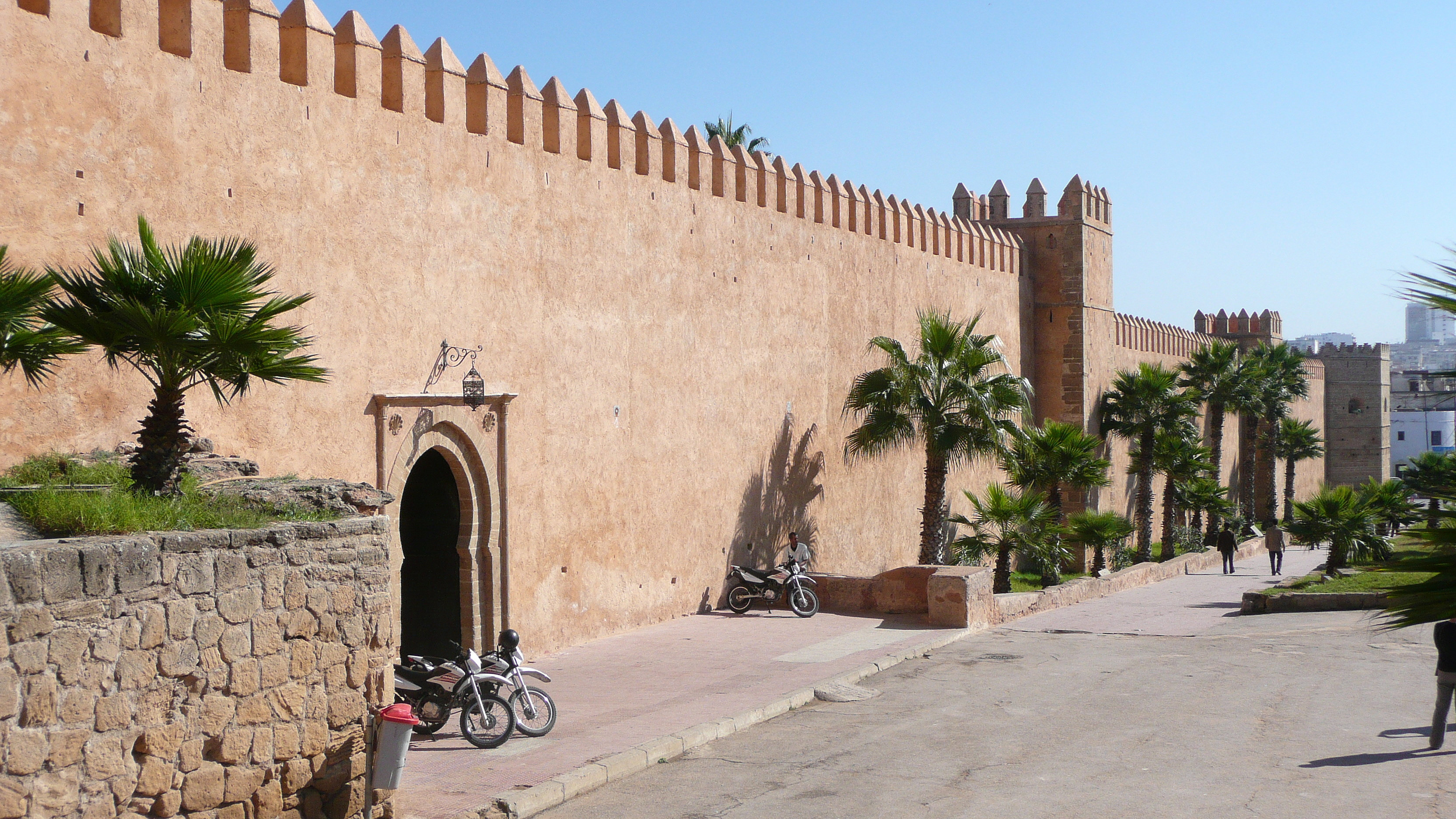 RABAT. Portes de la muraille des Andalous.