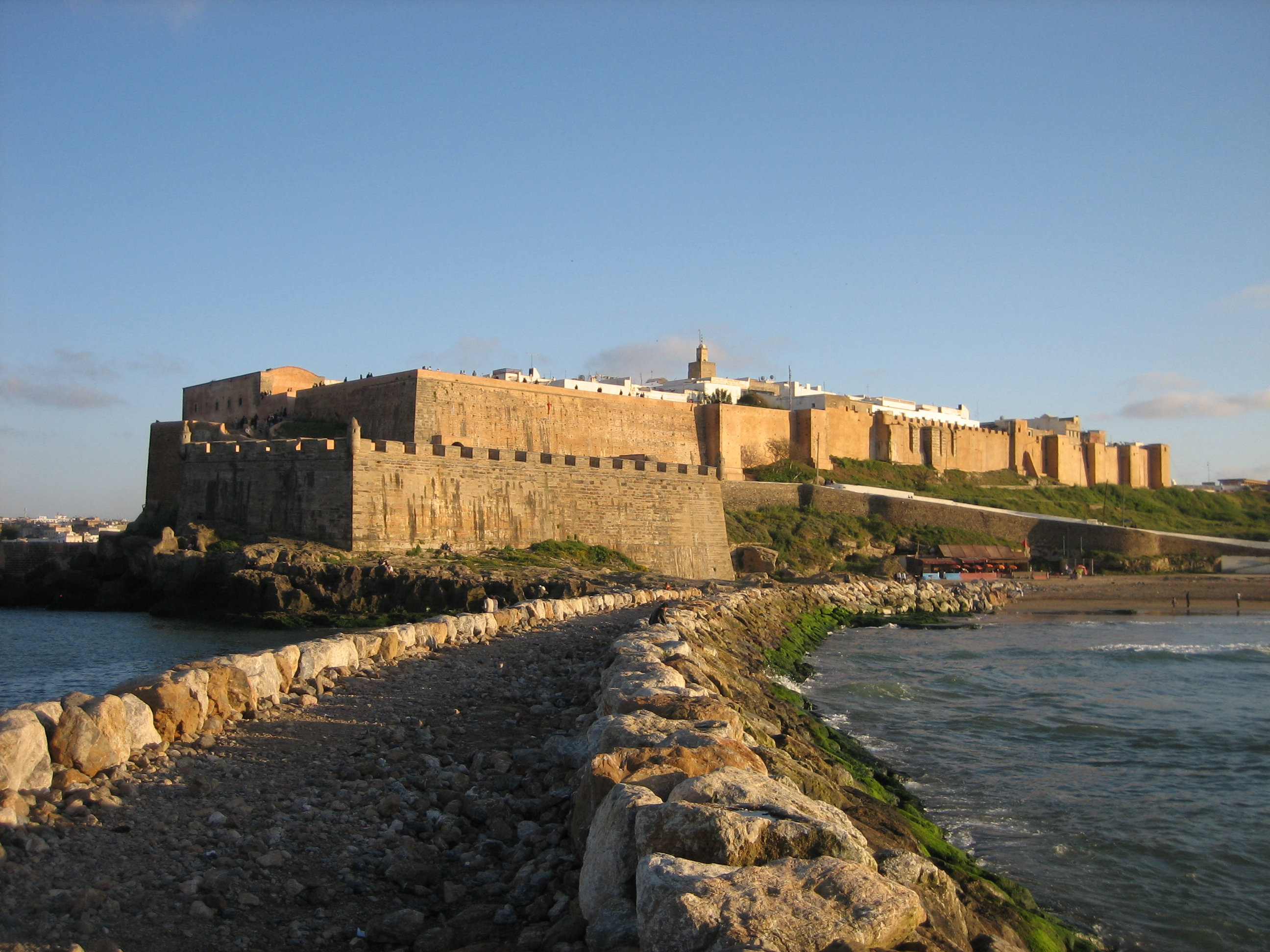 RABAT. Fortifications de l'enceinte almohade.