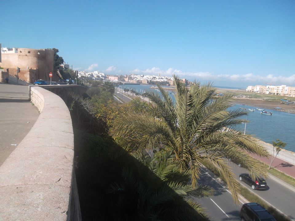 RABAT. LA CORNICHE DU BOU REGREG.