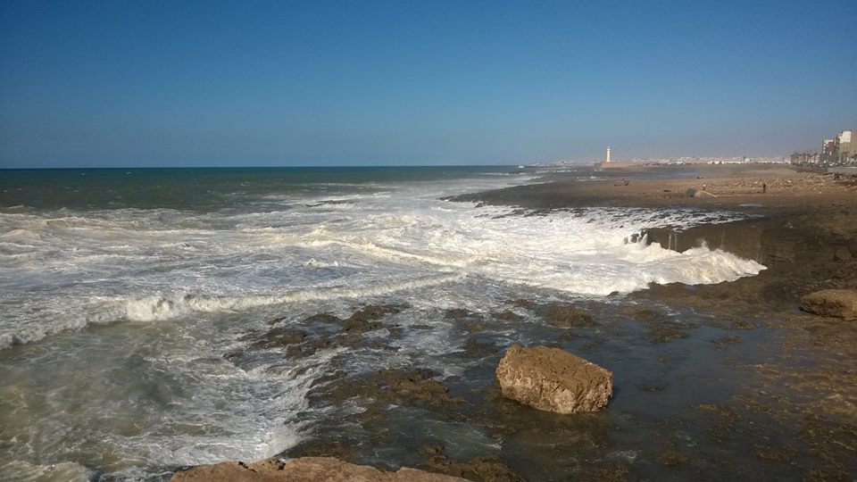 TOUTES LES PLAGES AUTOUR DE RABAT. MAROC.