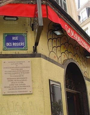 RESTAURANT JUIF JO GOLDENBERG A PARIS 4ème.