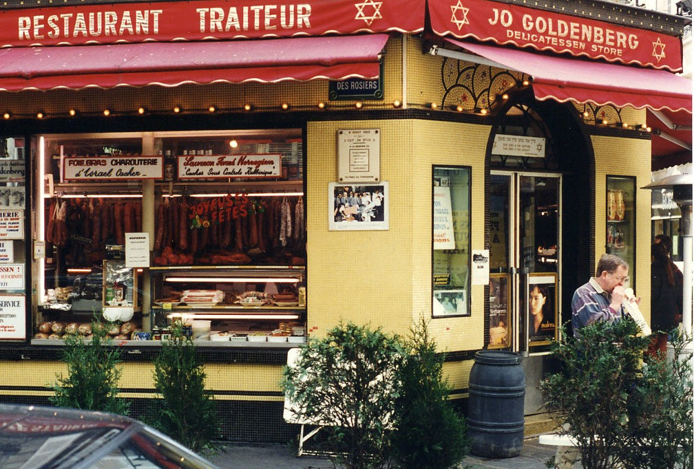 RESTAURANT JUIF JO GOLDENBERG A PARIS 4ème.