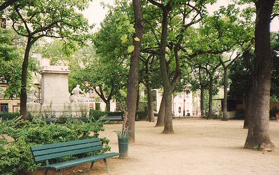 SQUARE BARYE. PARIS 4ème.