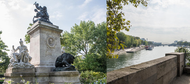 SQUARE BARYE. PARIS 4ème.