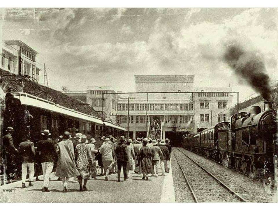 les trains les gares au maroc