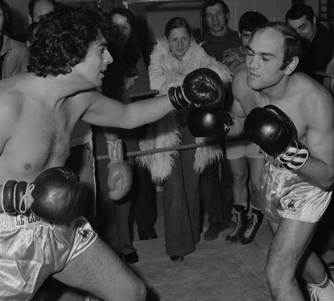 ENRICO MACIAS ET LE BOXEUR MAX COHEN.