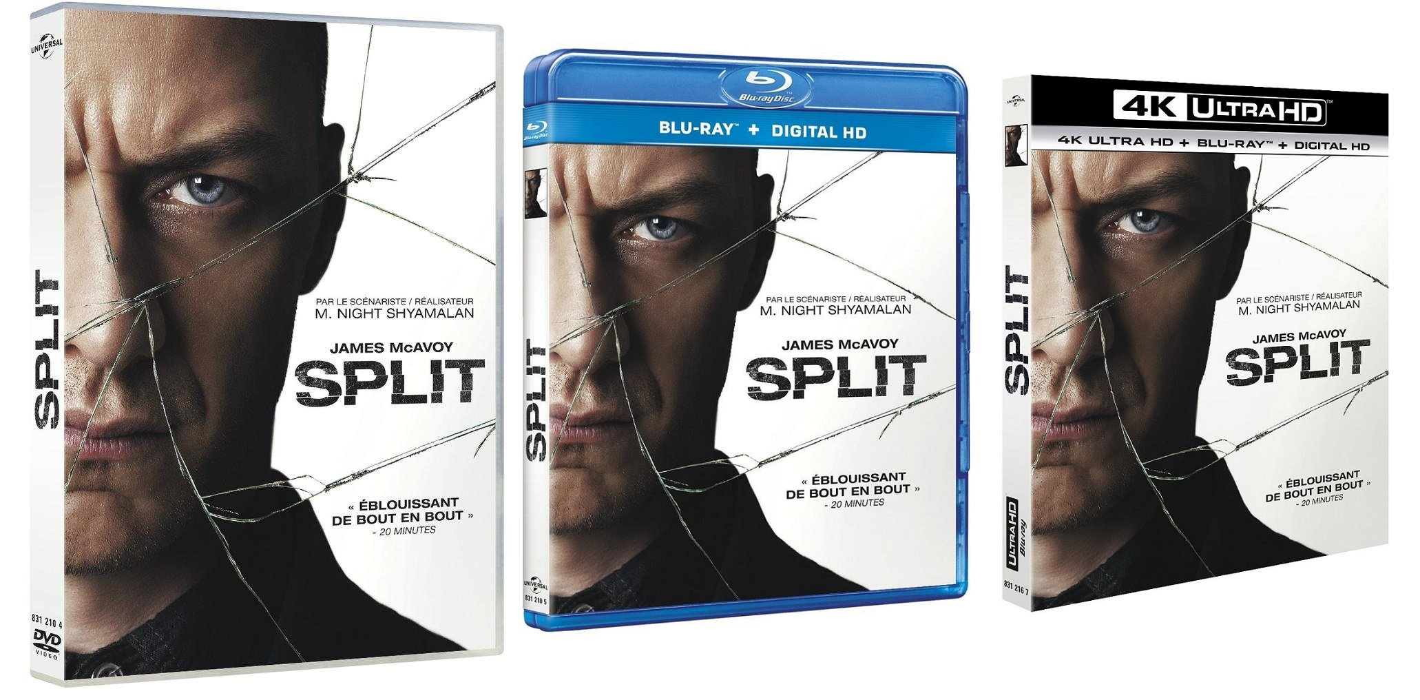 Split bientôt en DVD, Blu-ray et 4K