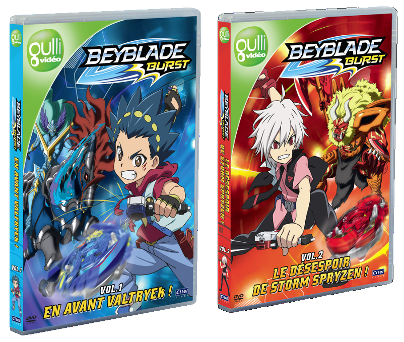 Beyblade Burst (volumes 1 et 2) bientôt en DVD