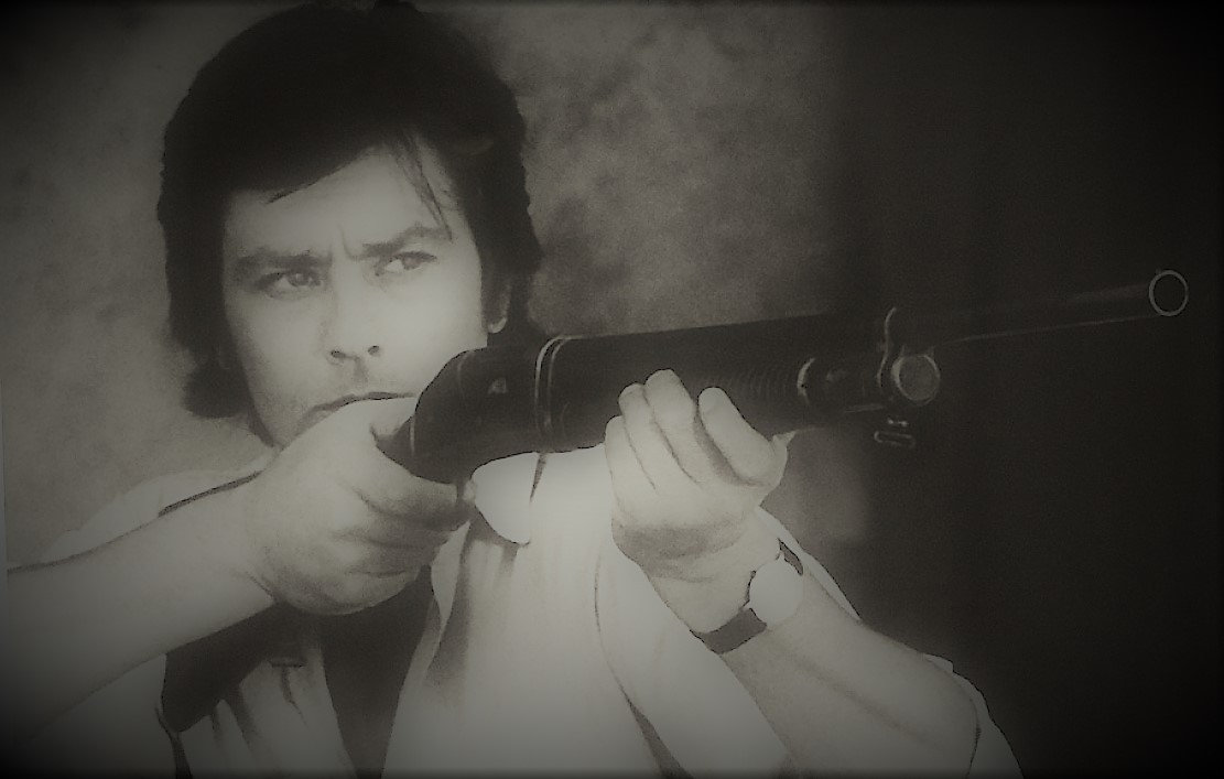 LE SERVICE MILITAIRE DE ALAIN DELON EN 1953.