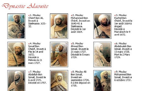 LA DYNASTIE ALAOUITE AU MAROC.
