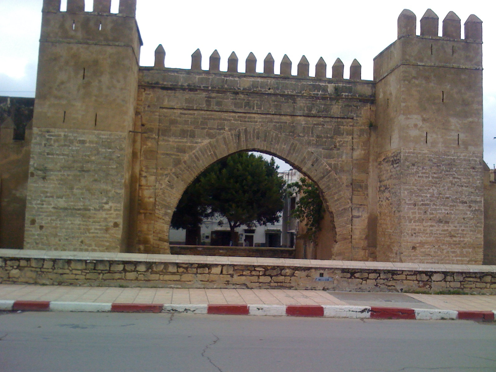 Les portes de l’ancienne médina de la ville de Salé.