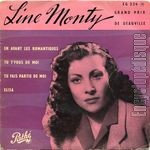 LINE MONTY. CHANTEUSE D'ALGER ALGÉRIE.