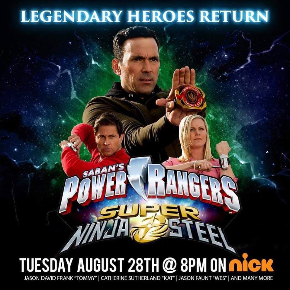 Power Rangers Super Ninja Steel (25ème anniversaire) : Nouvelle photo