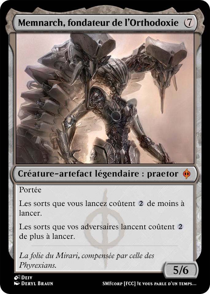 Dans l'histoire classique, Memnarch et Glissa cherchesoleil tombent ...