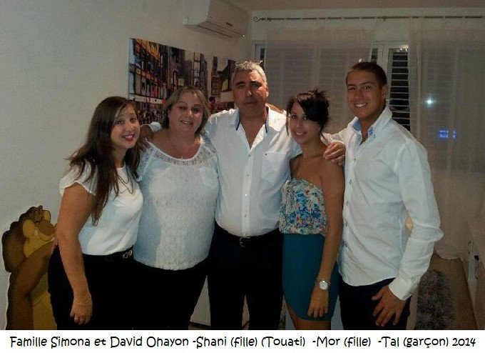 DESCENDANCES SIMONA RIBOH ET DAVID OHAYON.