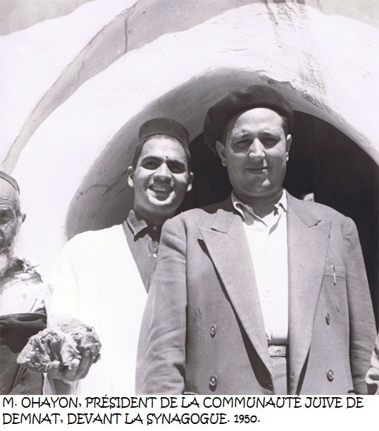SYNAGOGUE DE DEMNAT AU MAROC.