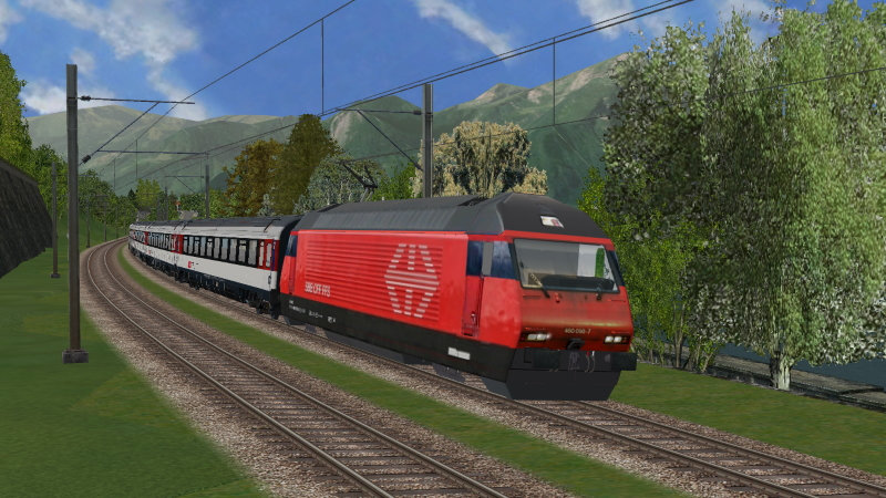 SBB Re 460 mit neuen Texturen - [OR] Downloads - Train Simulation @ TSSF.eu
