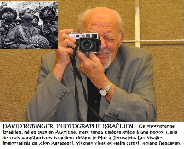 DAVID RUBINGER. PHOTOGRAPHE ISRAÉLIEN.