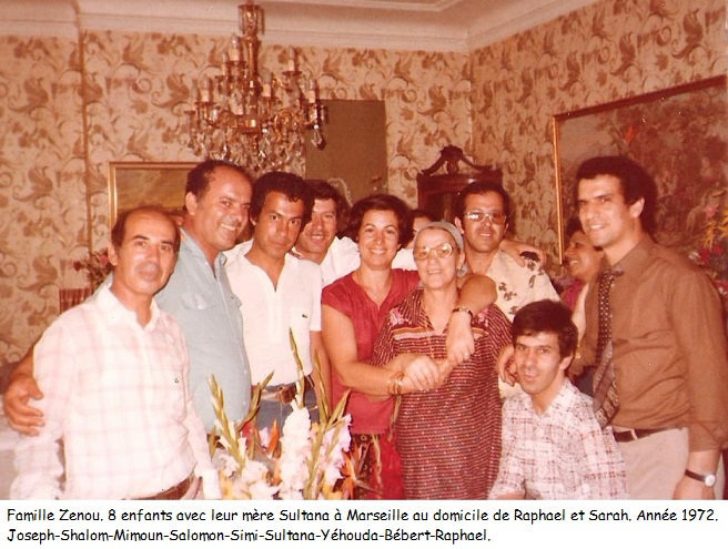 DESCENDANCE BEBERT ZENOU.