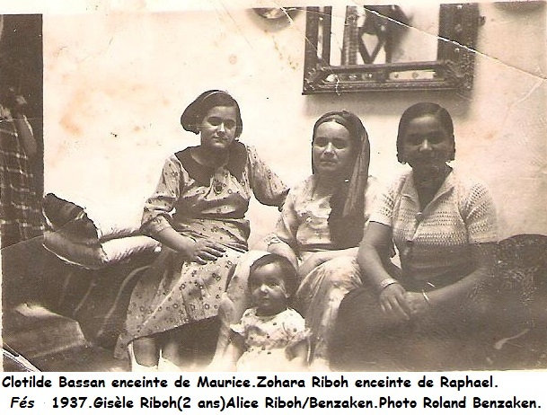 PHOTOS ANCIENNES.FAMILLES GISÈLE RIBOH.