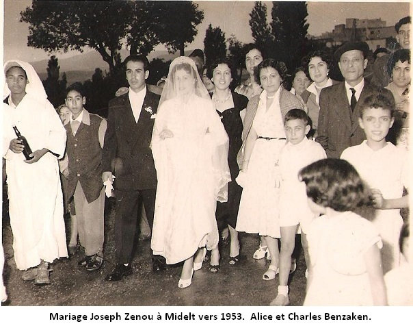DESCENDANCE JOSEPH ET ESTHER ZENOU.
