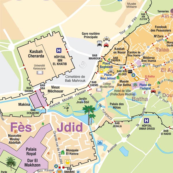 LE MELLAH DE FES AUTREFOIS.