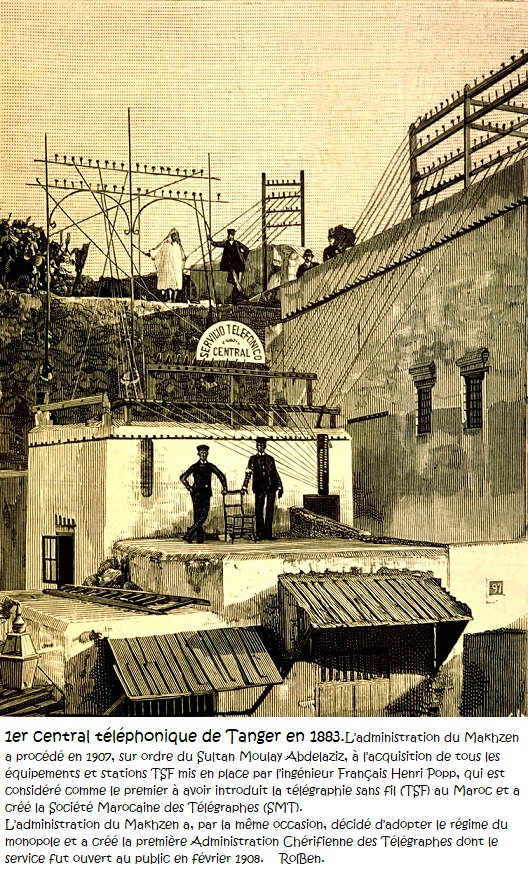 L'HISTOIRE DE LA TÉLÉGRAPHIE AU MAROC.