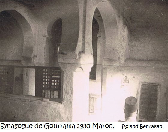 JUIFS DE GOURRAMA D'AUTREFOIS. MAROC.