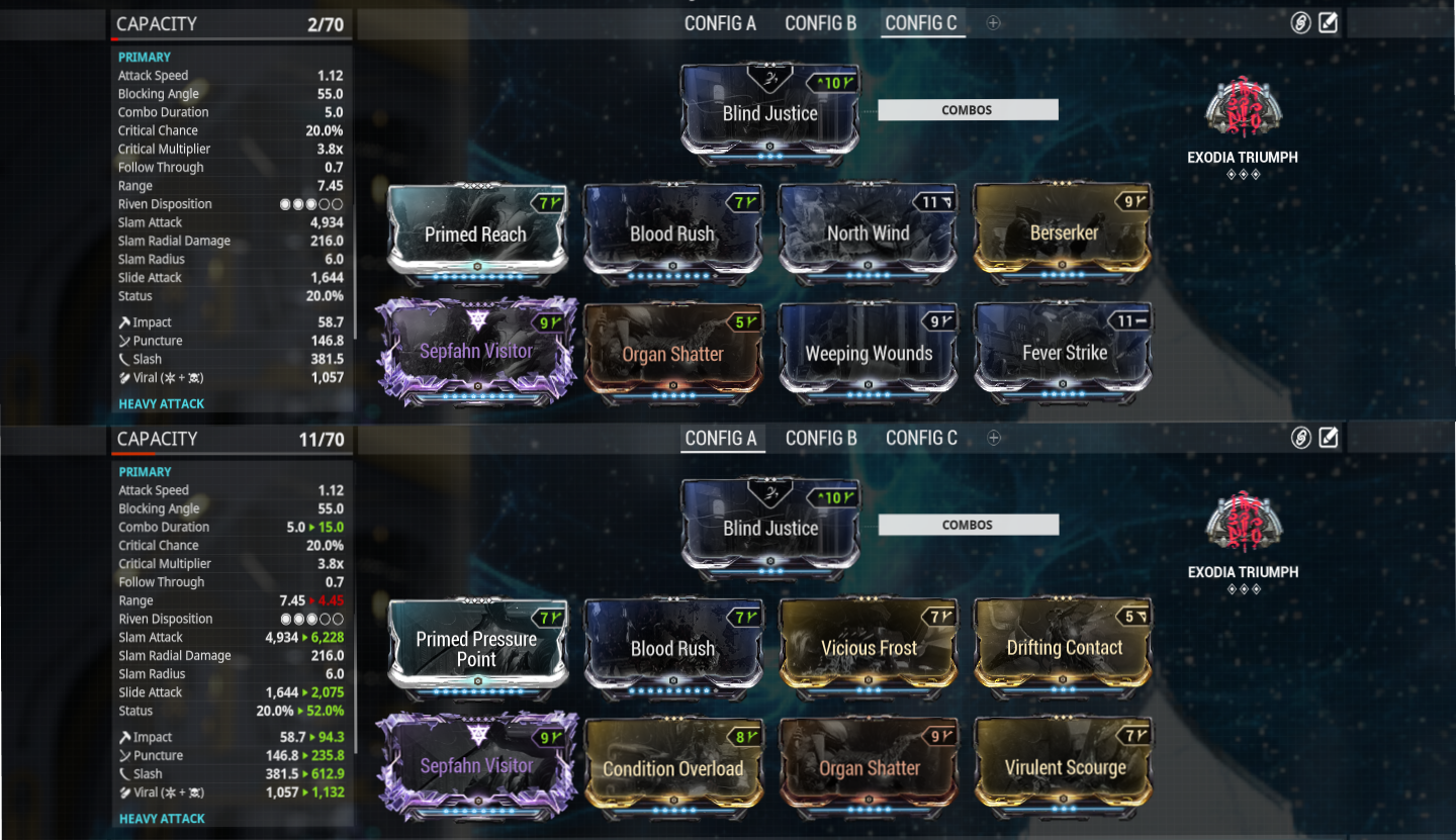 Asking for Sepfahn-build opinion - Players helping Players - Warframe ...