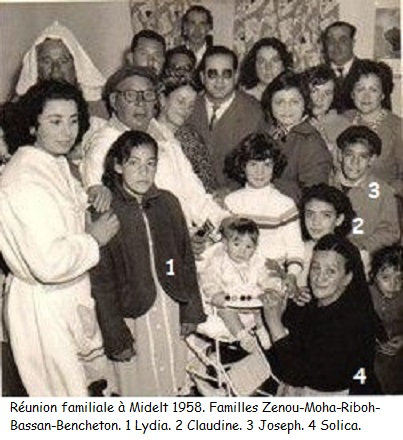 DESCENDANCE JOSEPH ZENOU.