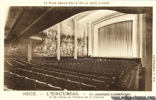 Les salles de cinéma de Nice.France.