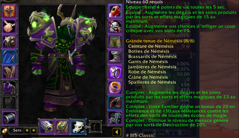 Démo FULL 8/8 T2 + Warrior Edgemaster Sulfuron Classic - Ventes - Wow ...