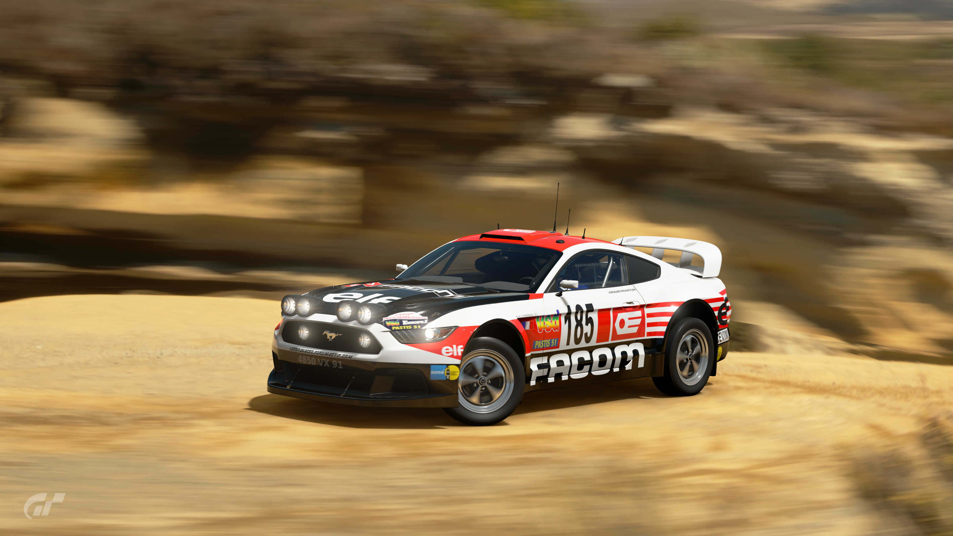 CONCOURS DE LIVRÉES 2020 #7 FORD MUSTANG GR.B RALLY CAR - RALLYE DAKAR